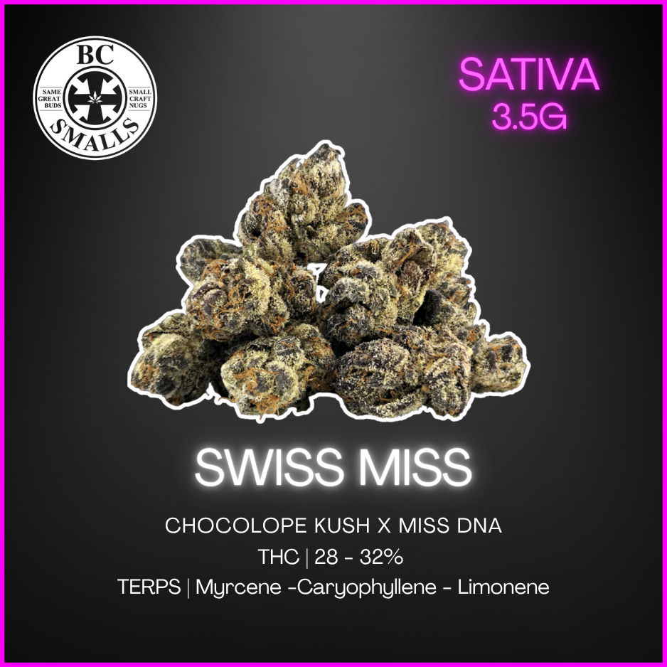 Bc Smalls - Swiss Miss Smalls - 3.5G – Pineapple Victoria
