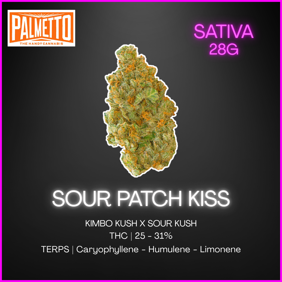 Palmetto - Sour Patch Kiss 28 G - 28G – Pineapple Victoria